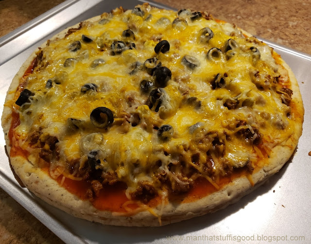 Double Stacked Mexican Pizza