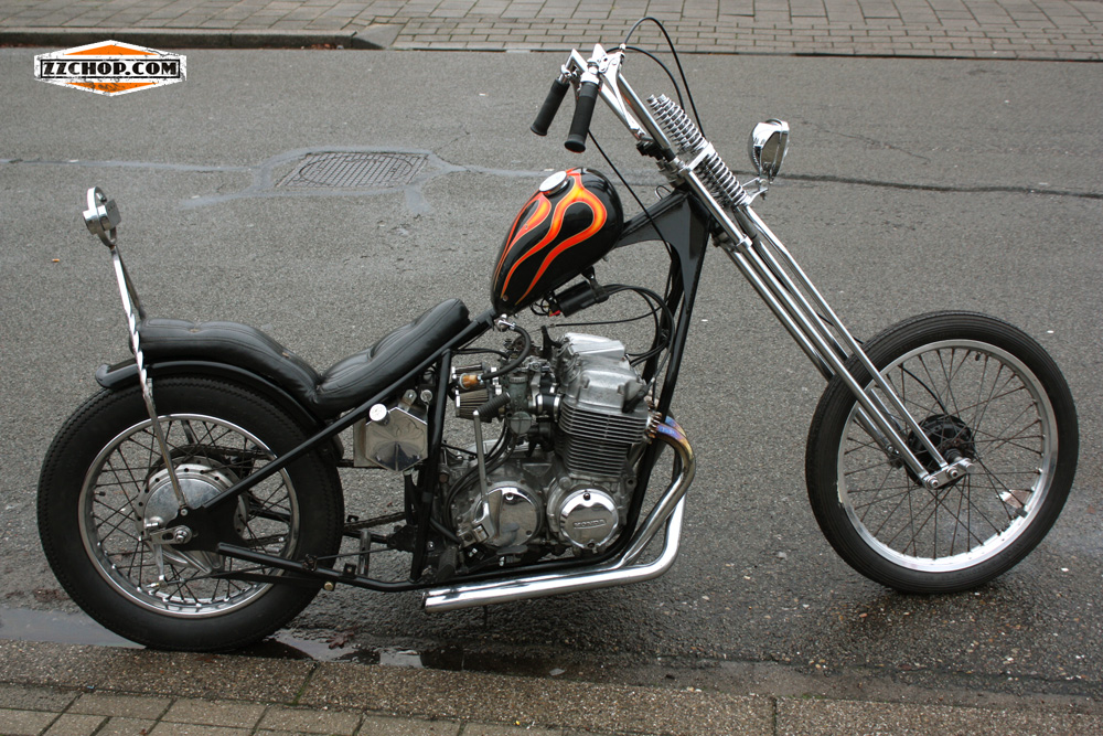 ZZ chop: Honda chopper