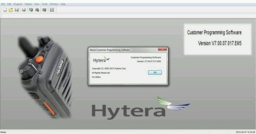 HYTERA 782 UHF DMR Radio: Hytera CPS Software upgrade and Hytera ...