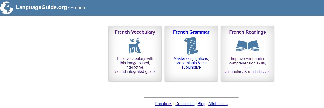 Online oefenen: languageguide.org