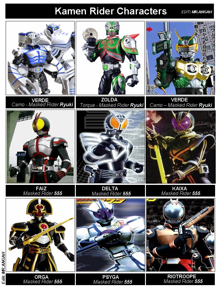 Kamen Rider and Super Sentai