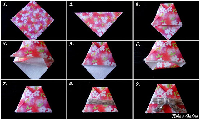 Rika's Garden: ★TANABATA★ Tutorial Origami - Orihime & Hikoboshi