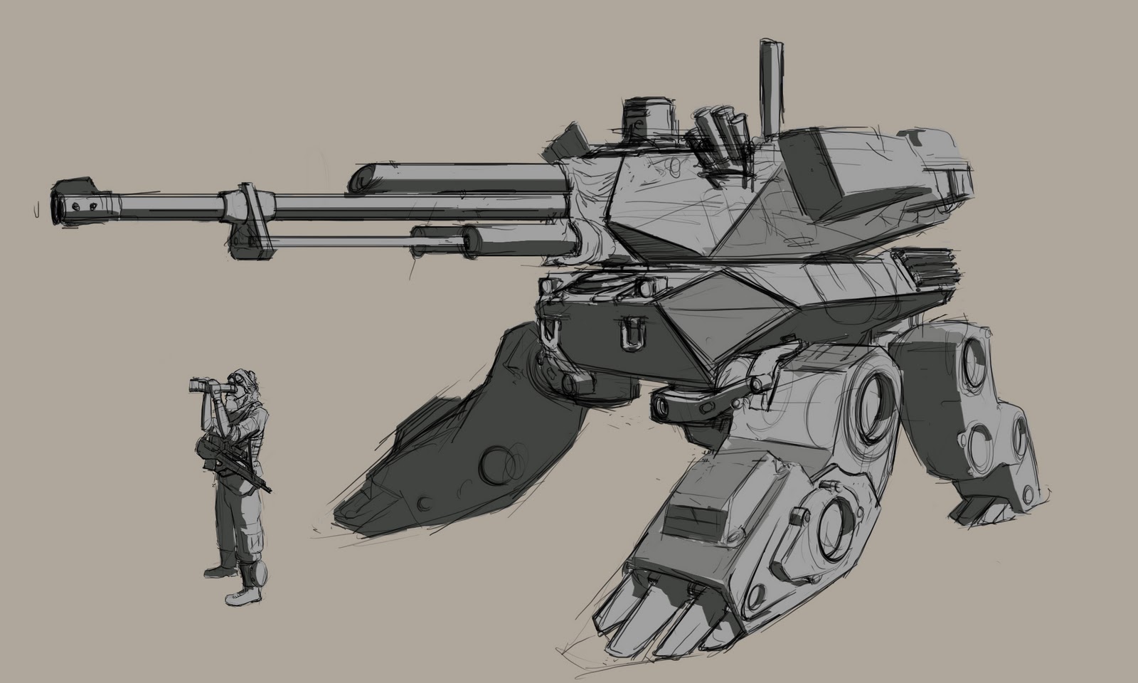 A Work In Progress: Bear Claw Tank Mech