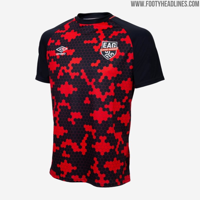 New Logo: Umbro Guingamp 19-20 Home & Away Kits Revealed - Footy Headlines