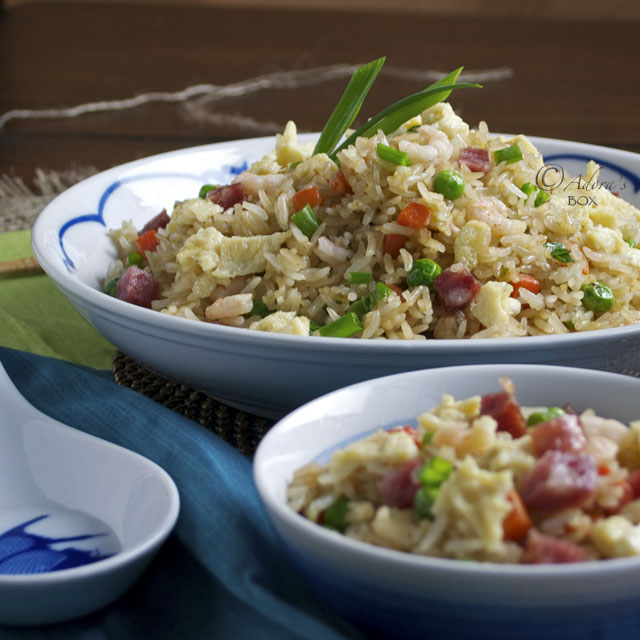 Adora's Box: YANG CHOW FRIED RICE