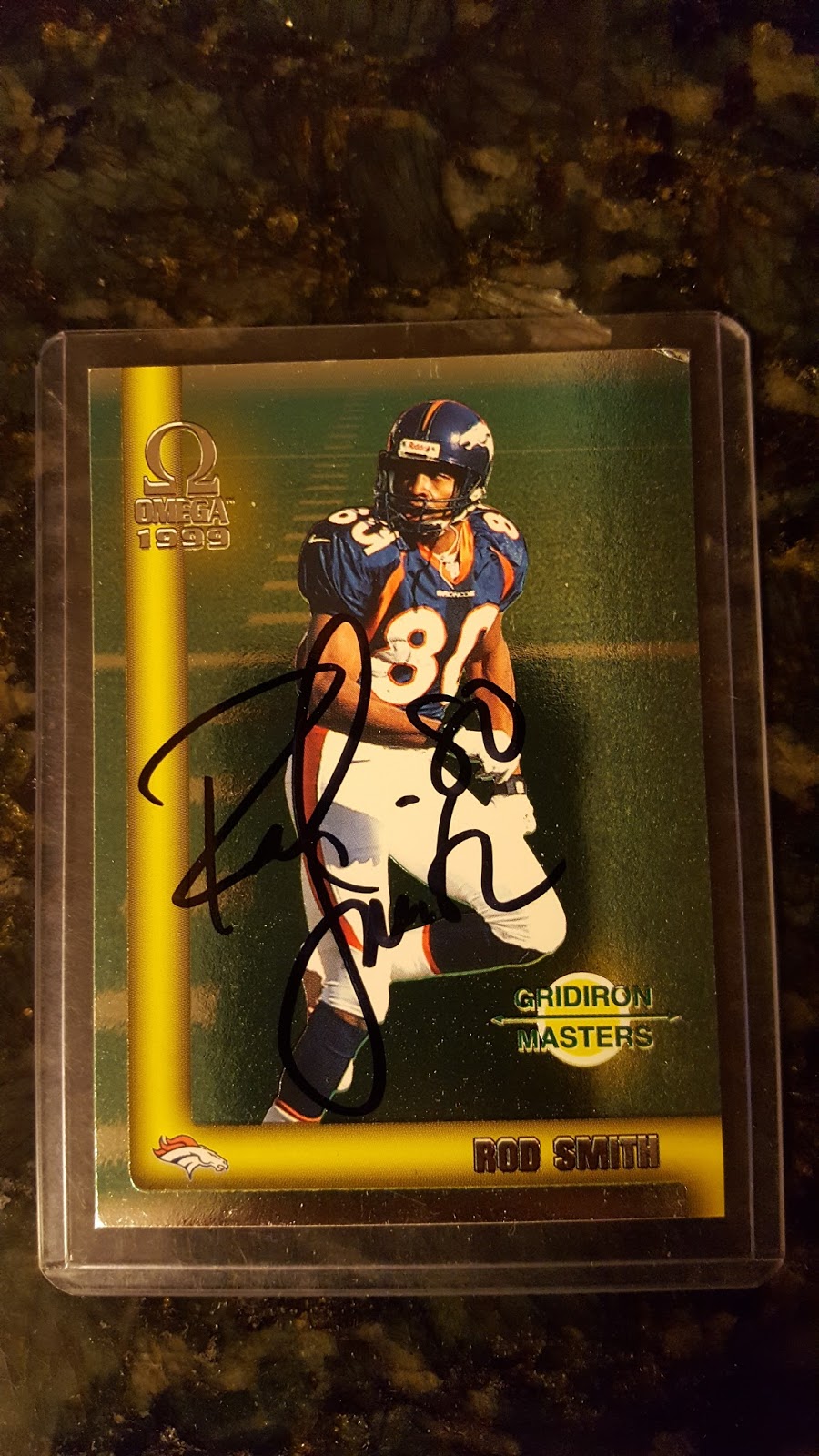 Autograph Through The Mail Athletes: Rod Smith