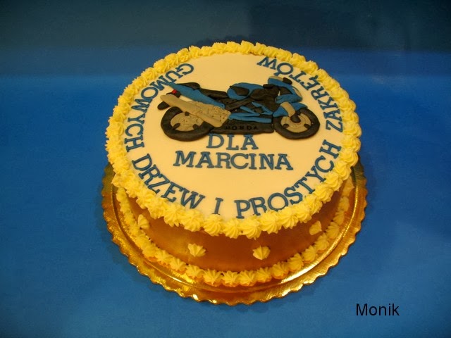 Torciki i Kwiatuszki: Tort z motorem