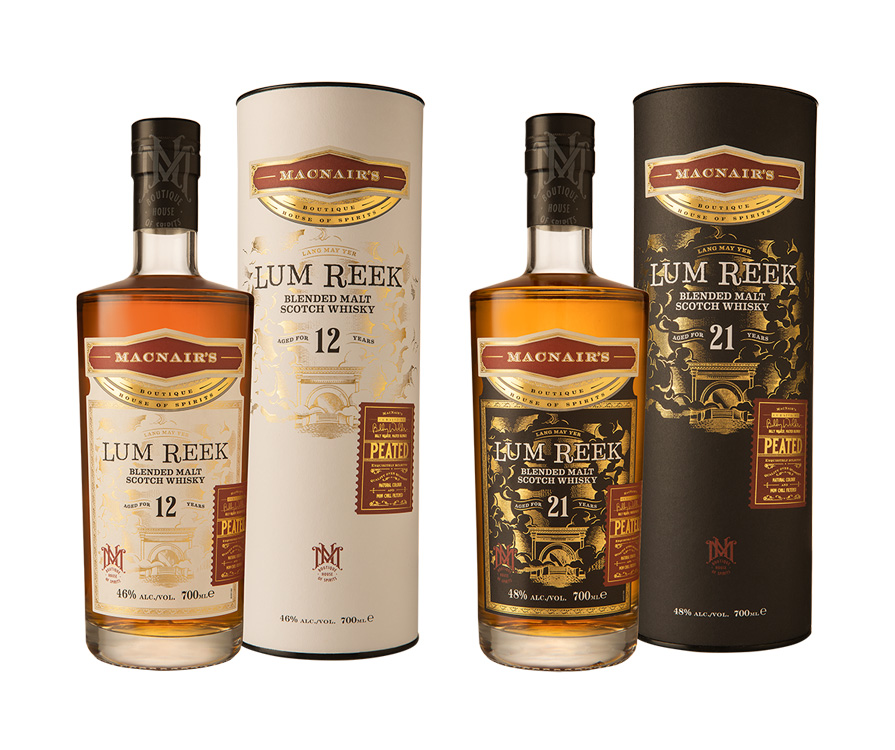 Whisky For Everyone: Review / MacNair's Lum Reek 12 years old & 21 ...