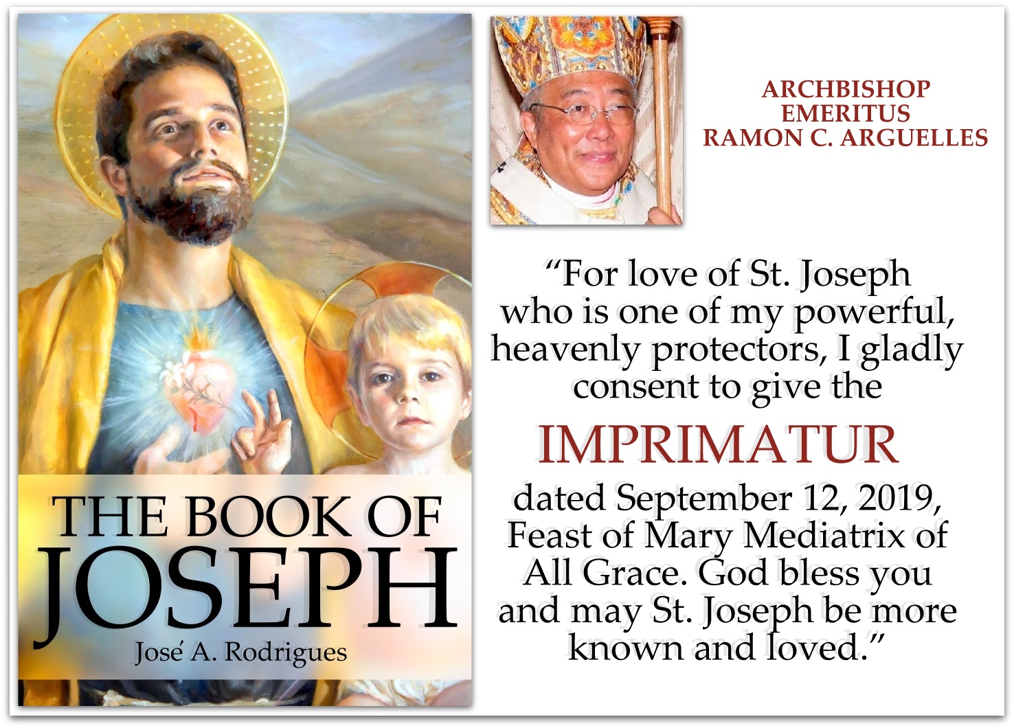 AD TE BEATE IOSEPH ☩ TO THEE O BLESSED JOSEPH ☩: September 2019