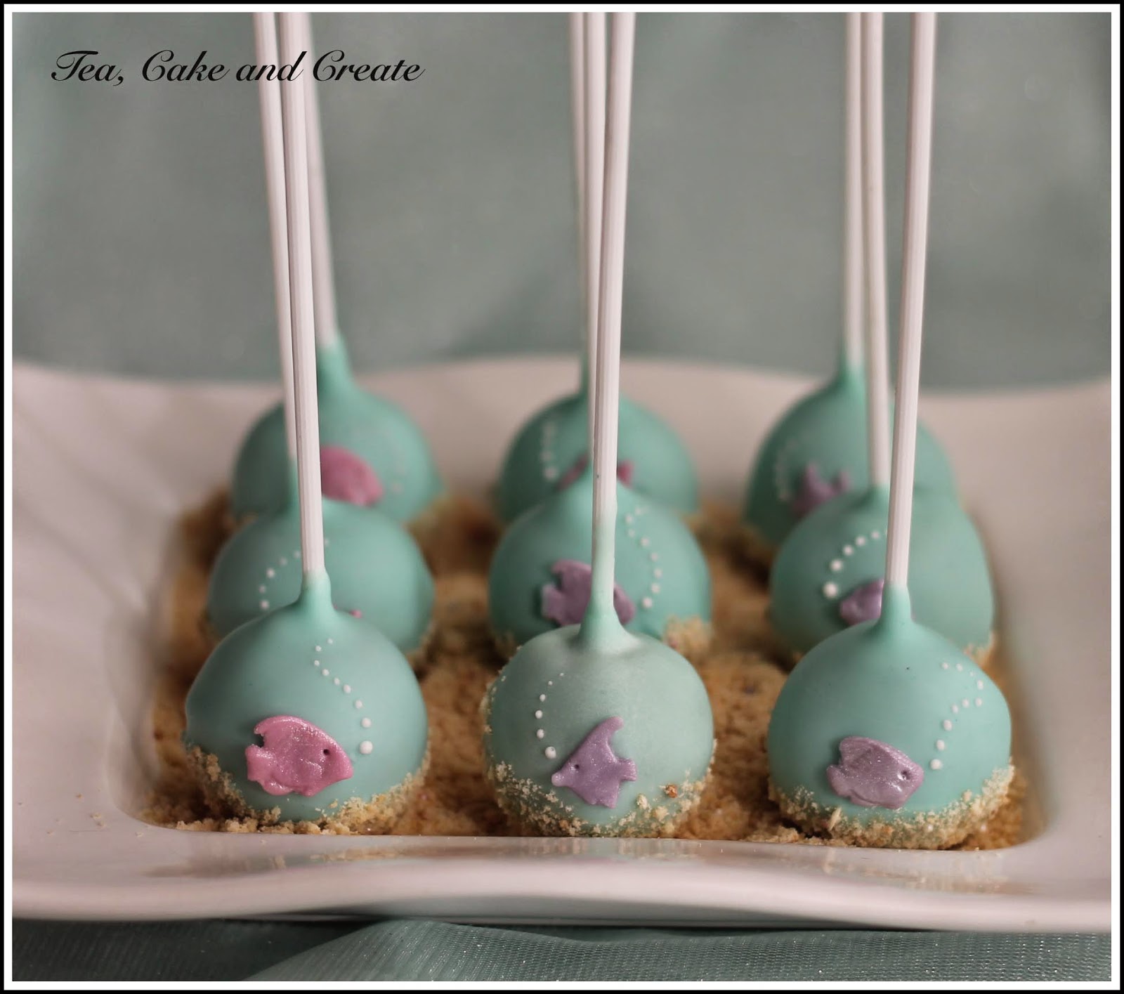 Tea, Cake & Create: Sea Themed Cake Pops