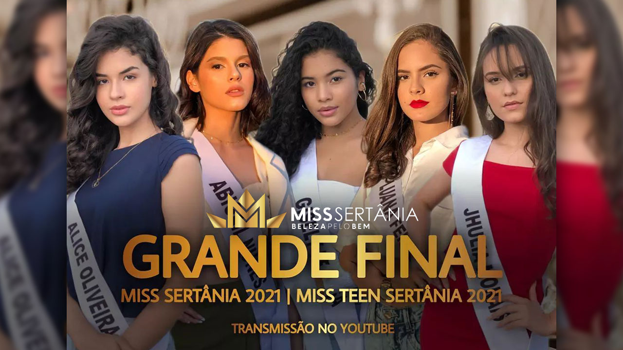 Hoje tem a final do Miss Sertânia e Miss Teen Sertânia 2021; saiba onde ...