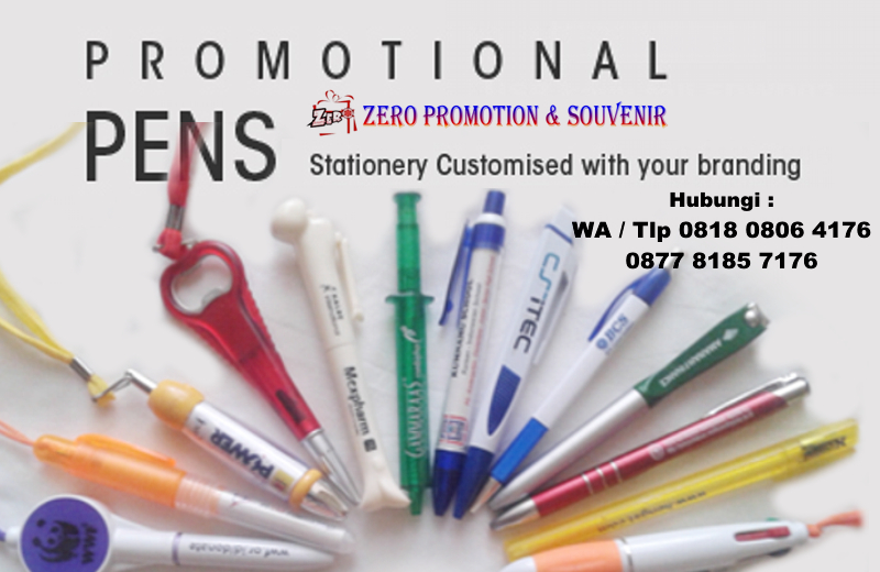 Jual dan Terima pesanan Pulpen promosi | zeropromosi | souvenir barang ...