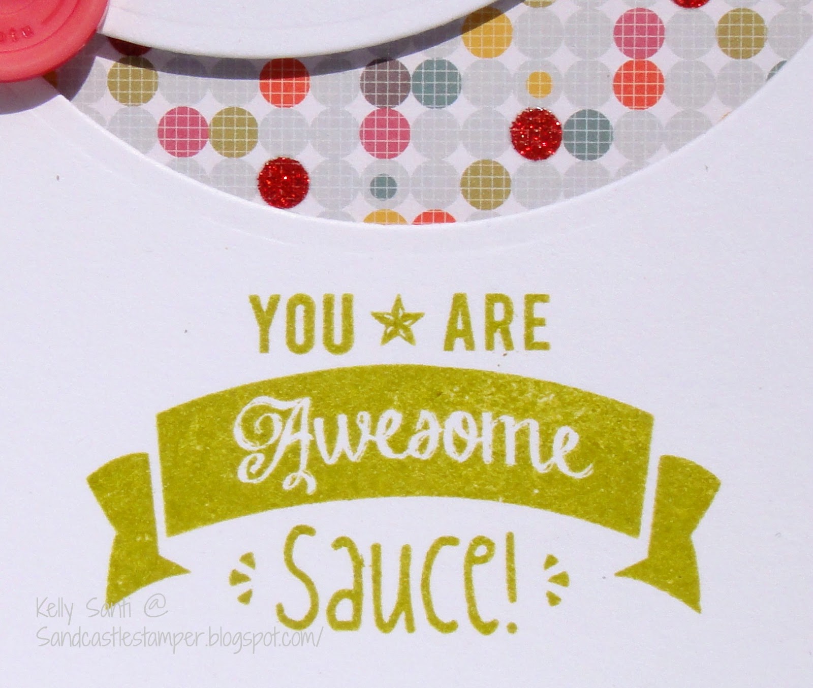 *Sandcastle Stamper* : Awesomesauce! ~ Design Team news! ♥
