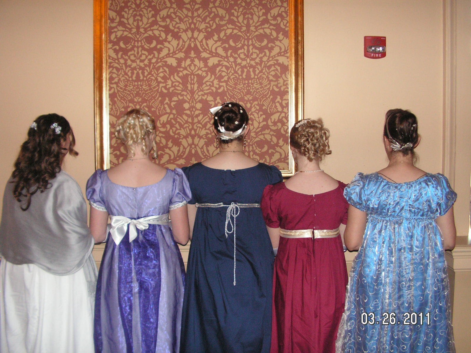Victory Rose for Christ: Regency Ball 2011 Hairstyles