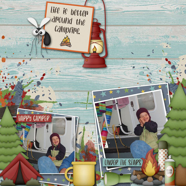 BoomersGirl Designs: "Camping Out" Digital Kit