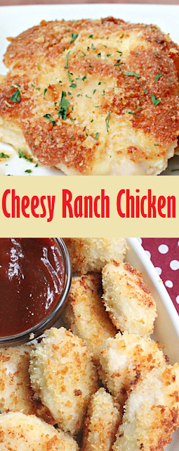 Cheesy Ranch Chicken - Healthy
