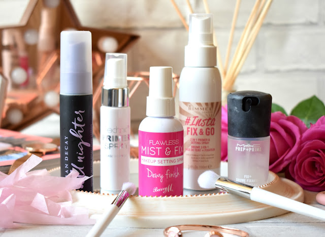 My Top 5 Makeup Setting/Priming Sprays!