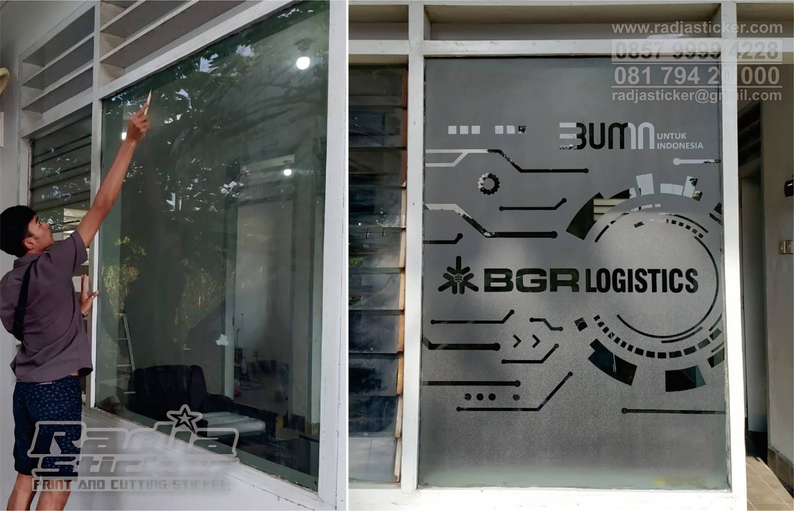 Pusatnya Stiker Kaca Di Jogja | Jasa Pasang Sandblast Jogja | Sandblast ...