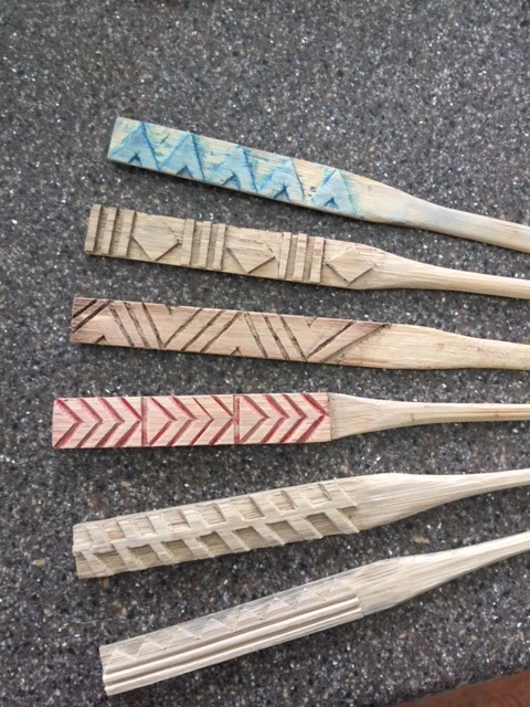 Hana Lima Hand Dyes: Ohe Kapala - Bamboo Stamping