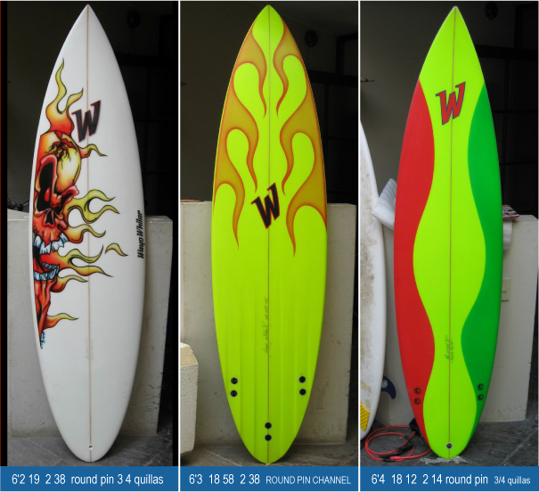 WAYO WHILAR SURFBOARDS: Surfboard Shaper, Tablas de Surf, Shapes