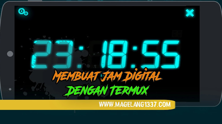 ️ Cara Membuat Jam Digital Html
