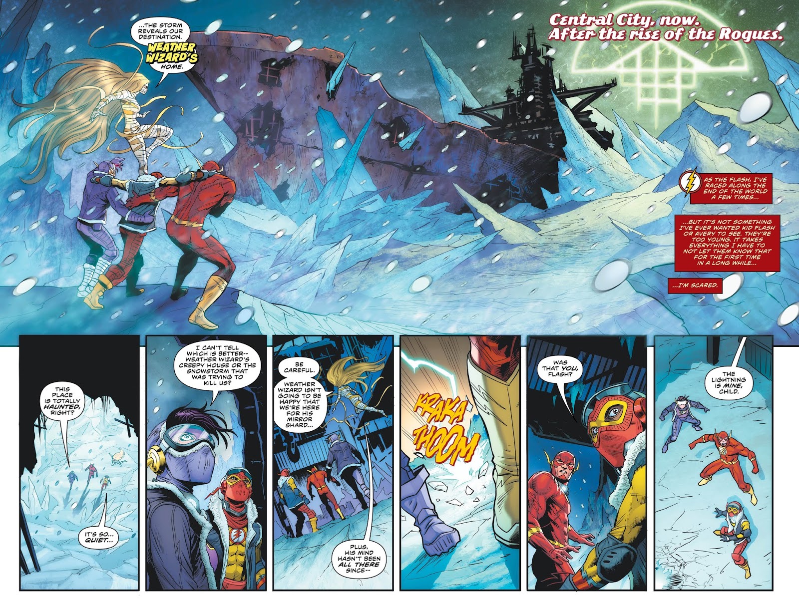 Weird Science DC Comics: PREVIEW: The Flash #84