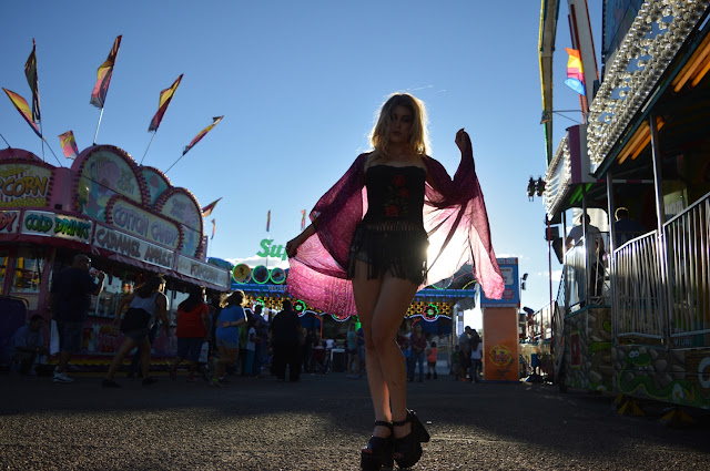 Miri boheme: Photo Shoot with Britt at the State Fair