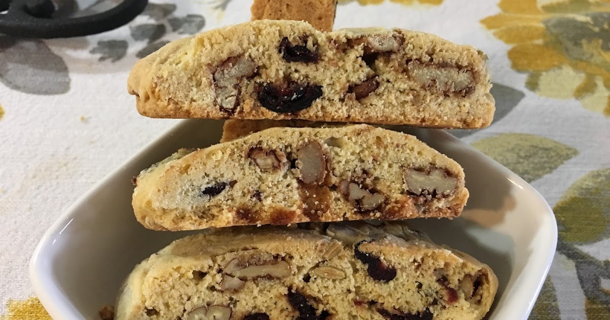 Life Without Alu?: Colorful Biscotti (with Cranberries, Pepitas and Pecans)