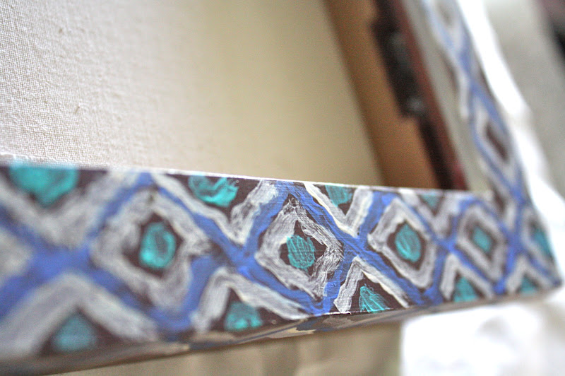 DIY: Ikat frame