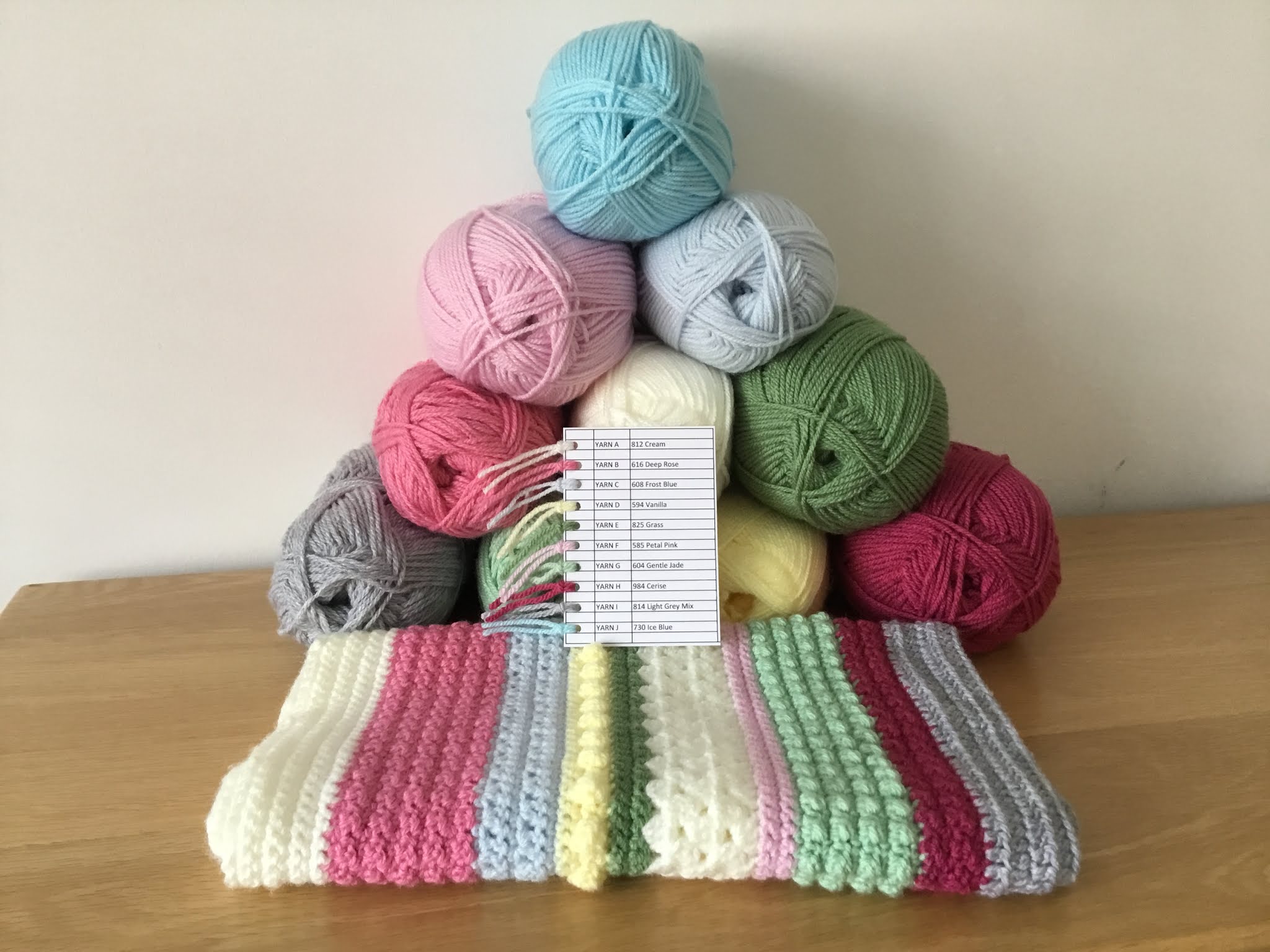 My Craft Room Makes: Sirdar - Sweet Blossom Blanket CAL