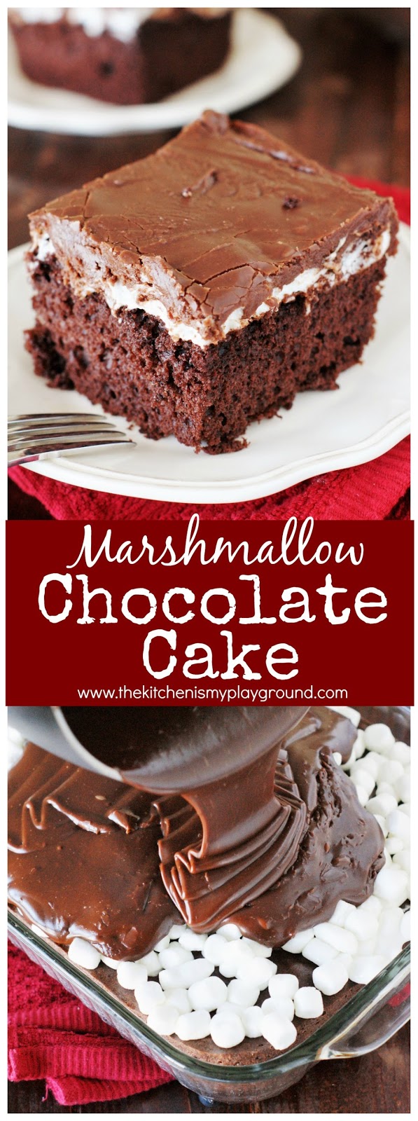 my kitchen world tour: Marshmallow Chocolate Cake
