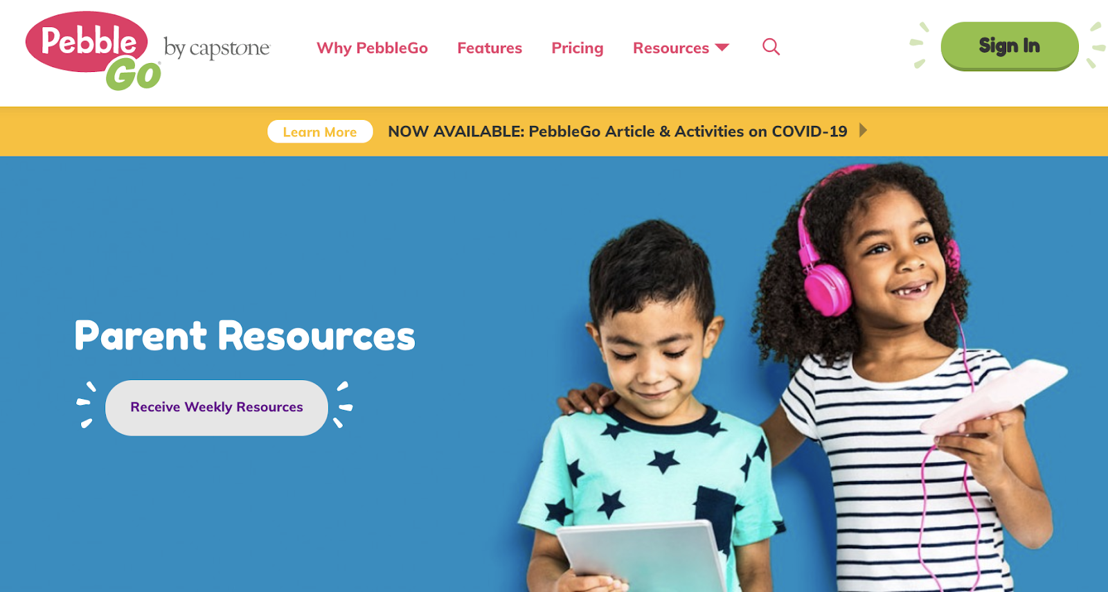 The Library Voice: Week 5 of the PebbleGo Home Questions & Adventure ...