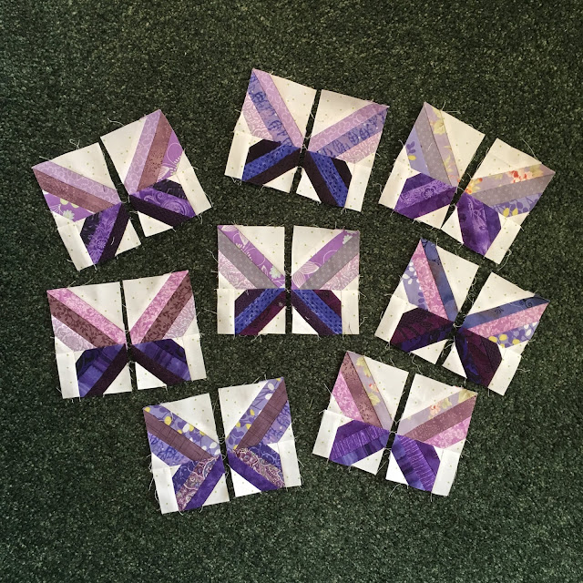 Quilts from the Little House: Purple Butterflies