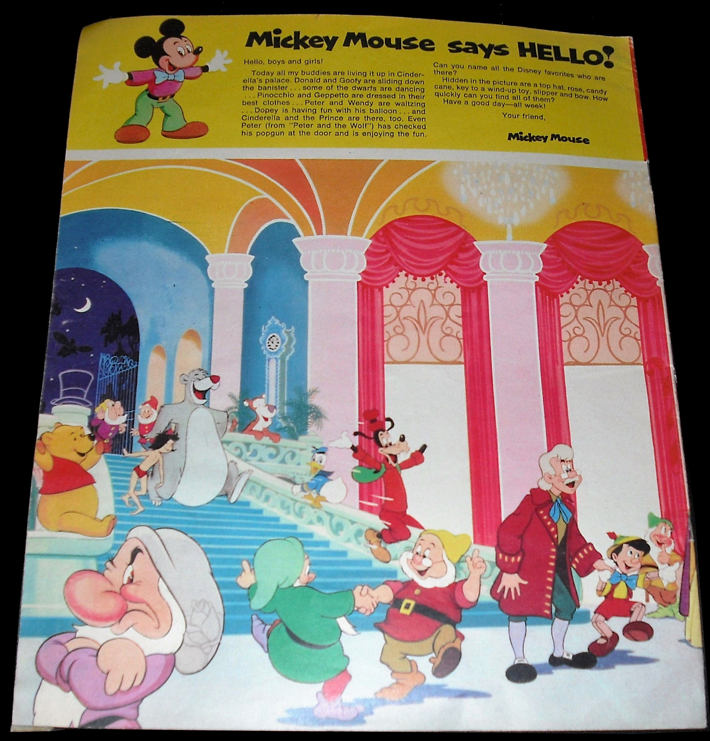 Filmic Light - Snow White Archive: 1970s Disneyland Magazine - US Covers