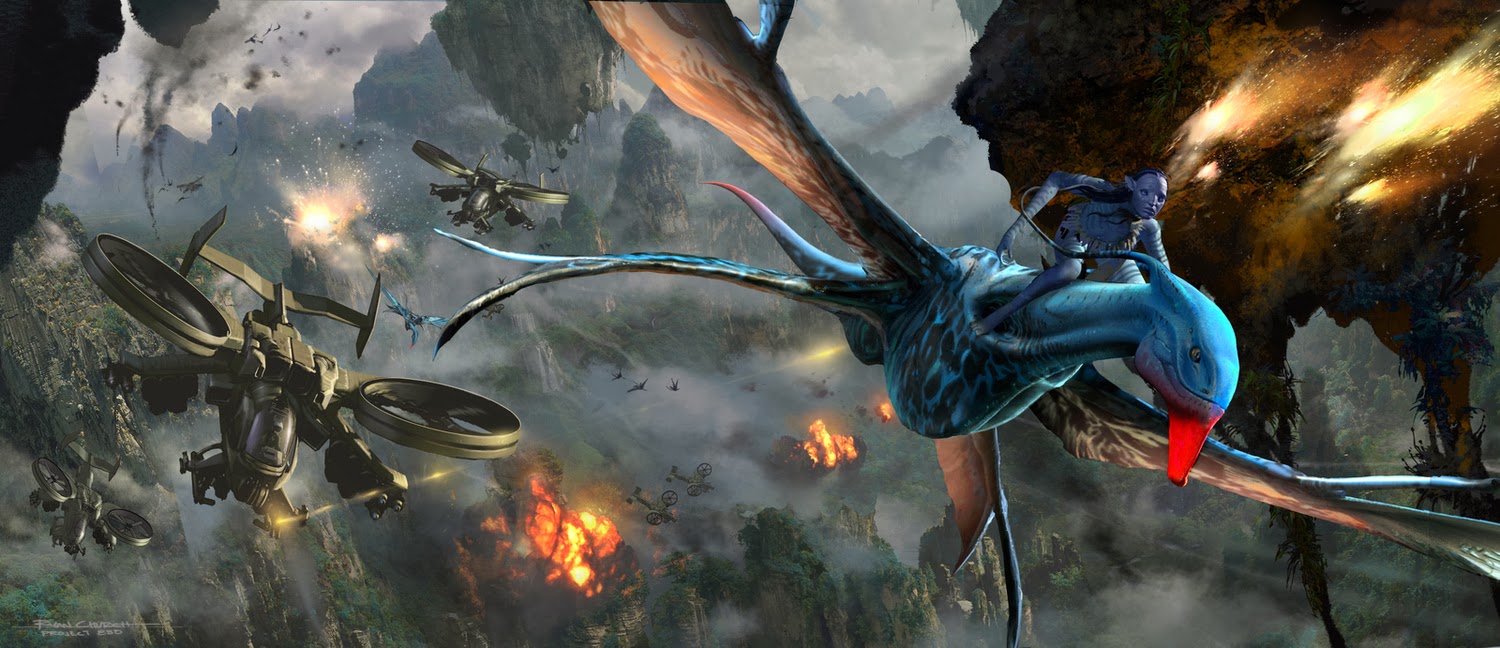 Breath-Taking AVATAR Concept Art by Ryan Church « Film Sketchr