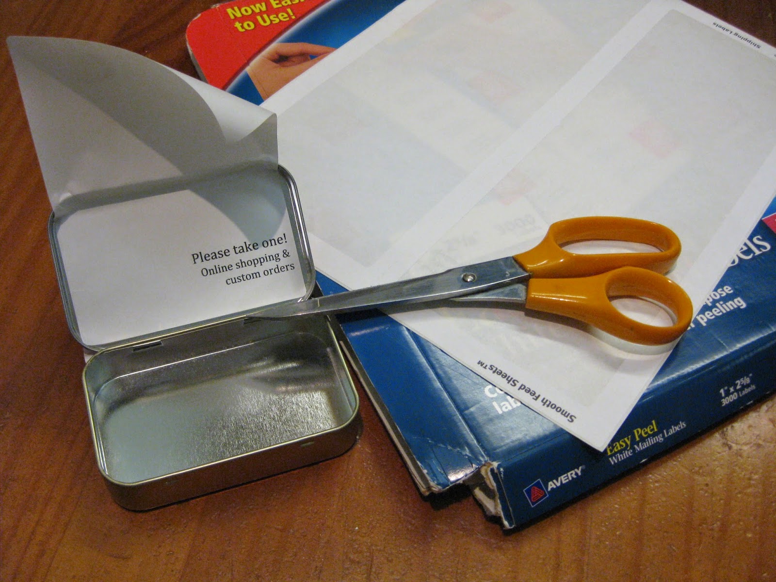 SF Bay Area Etsy Street Team: Tuestorial: Business Card Tin