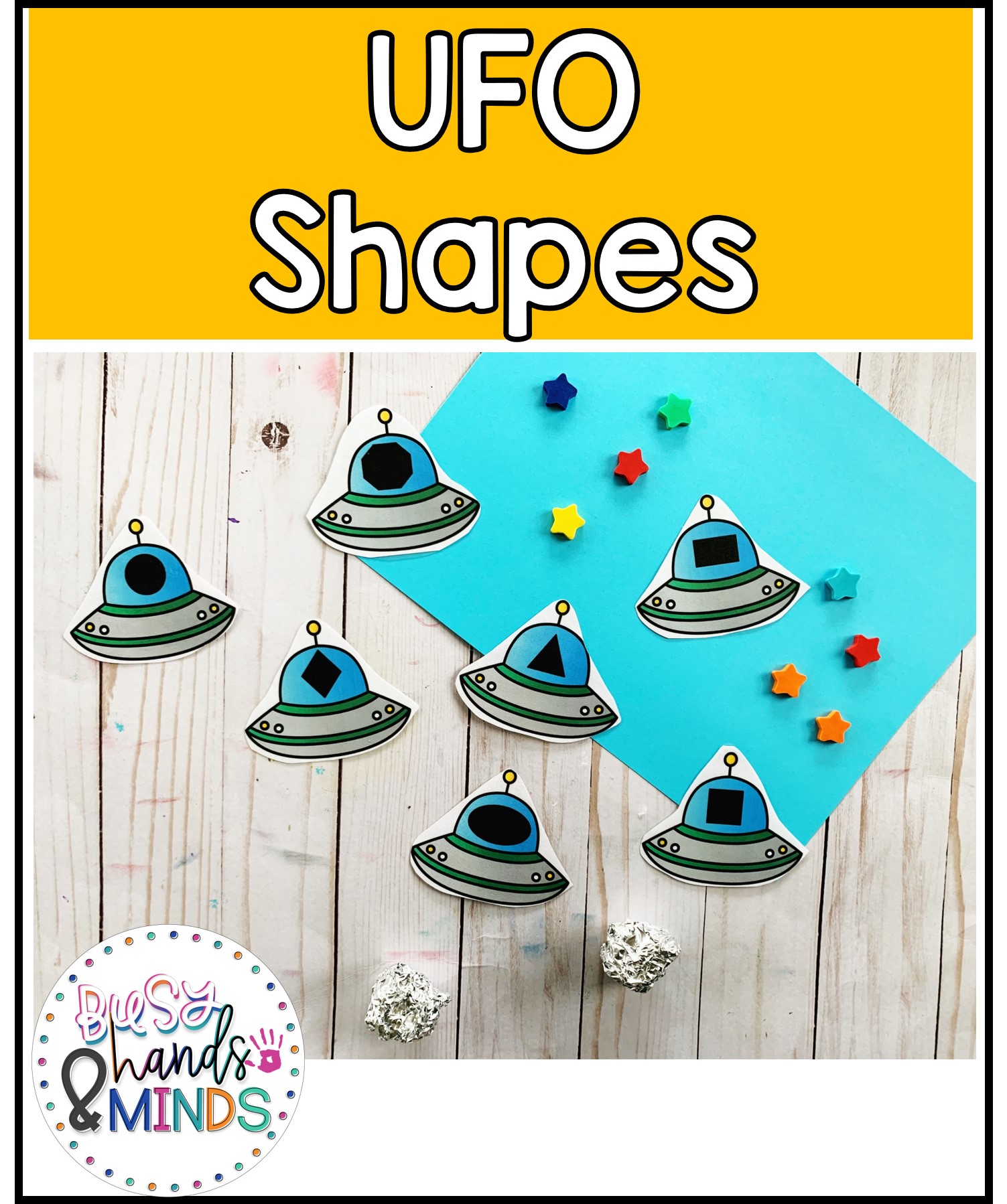 Space Preschool Theme | Busy Hands and Minds