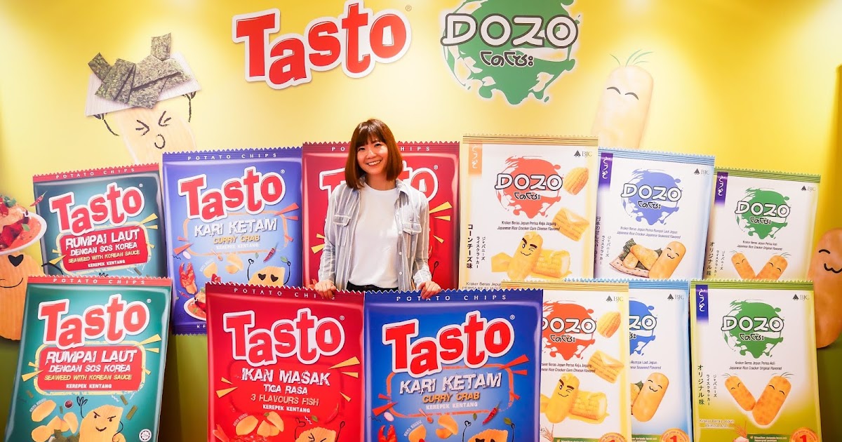 TASTO & DOZO @ New TASTO Potato Chips & DOZO Rice Crackers in Malaysia ...