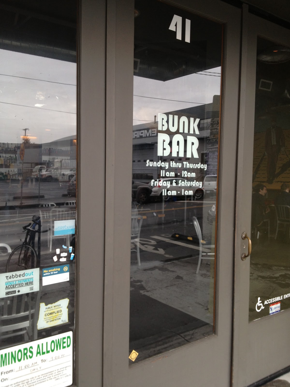 My Northwest Experience: Bunk Bar: Another Notch in the Belt for Habetz