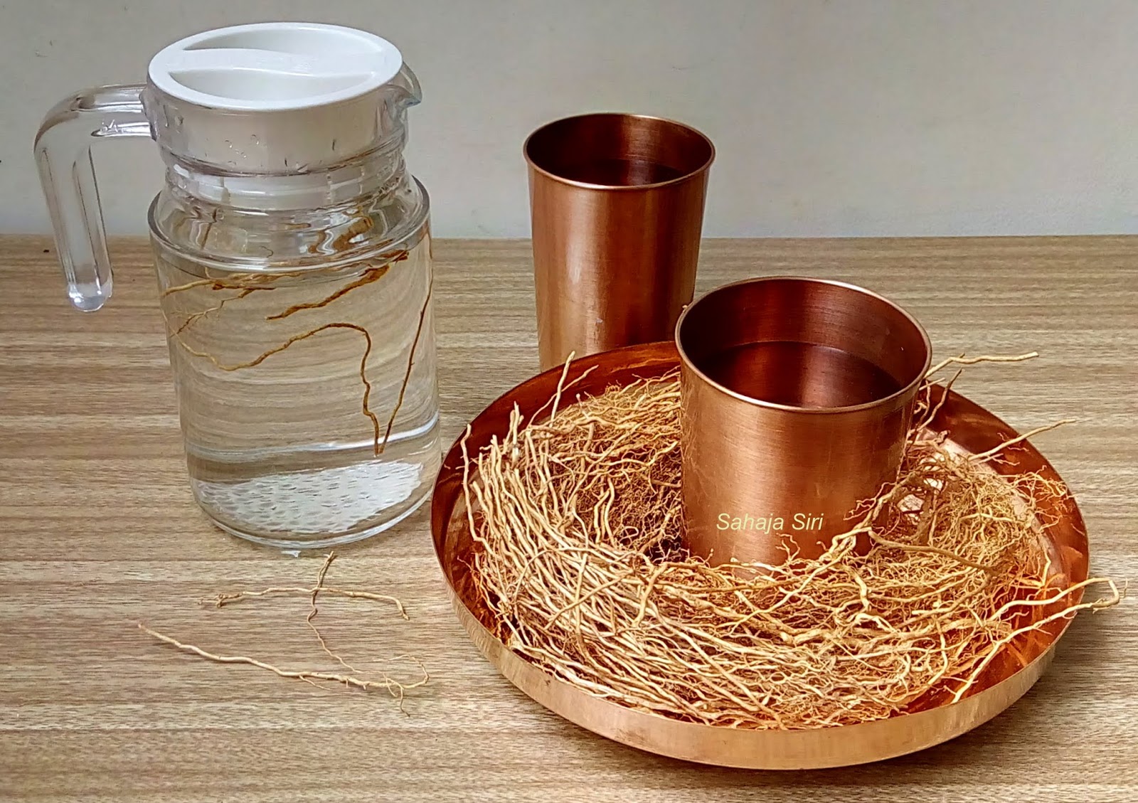 Khus root/ Vetiver infused water/ Lavancha Neeru