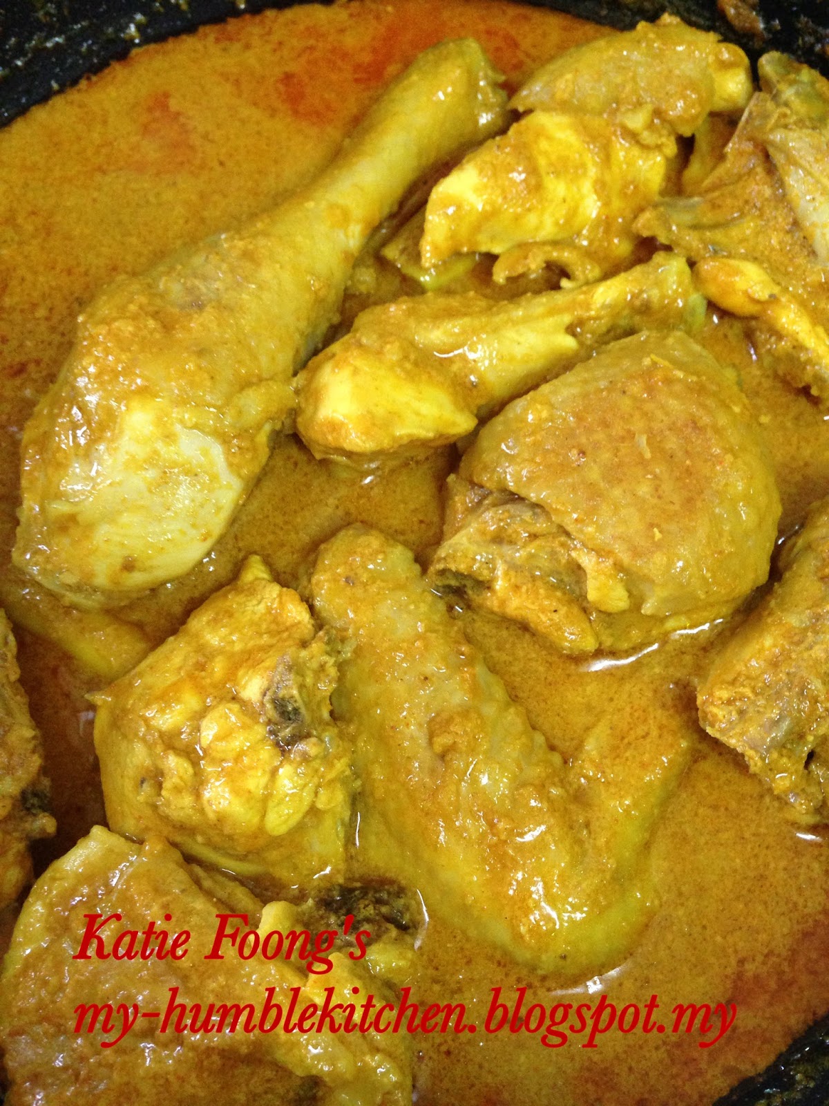 MY-HUMBLEKITCHEN: NONYA RENDANG CHICKEN