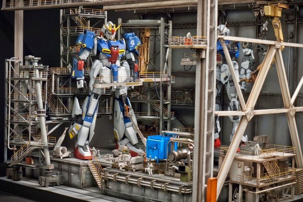 Custom Build: 1/60 Gundam Assemble Plant / Hangar Diorama - Gundam Kits ...