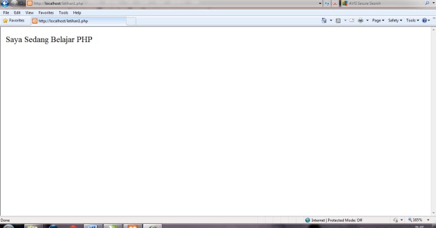 Contoh Program PHP ~ Metamologi