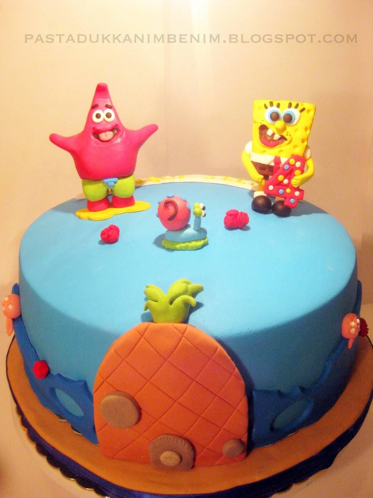 Pasta Dükkanım: Sünger BoB (SpongeBob) Pasta