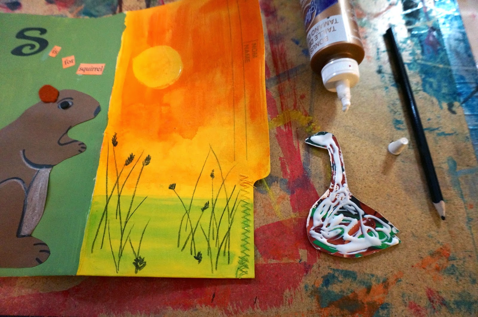 that artist woman: Nature File Folder Book: Part 1