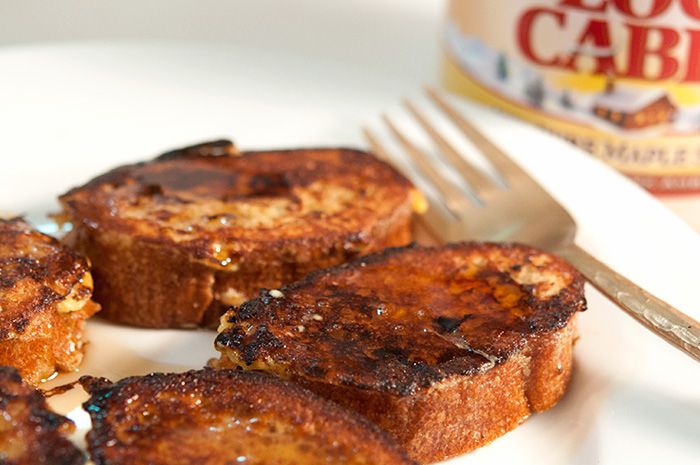 Things wot I Made Then Ate: French toast with maple syrup