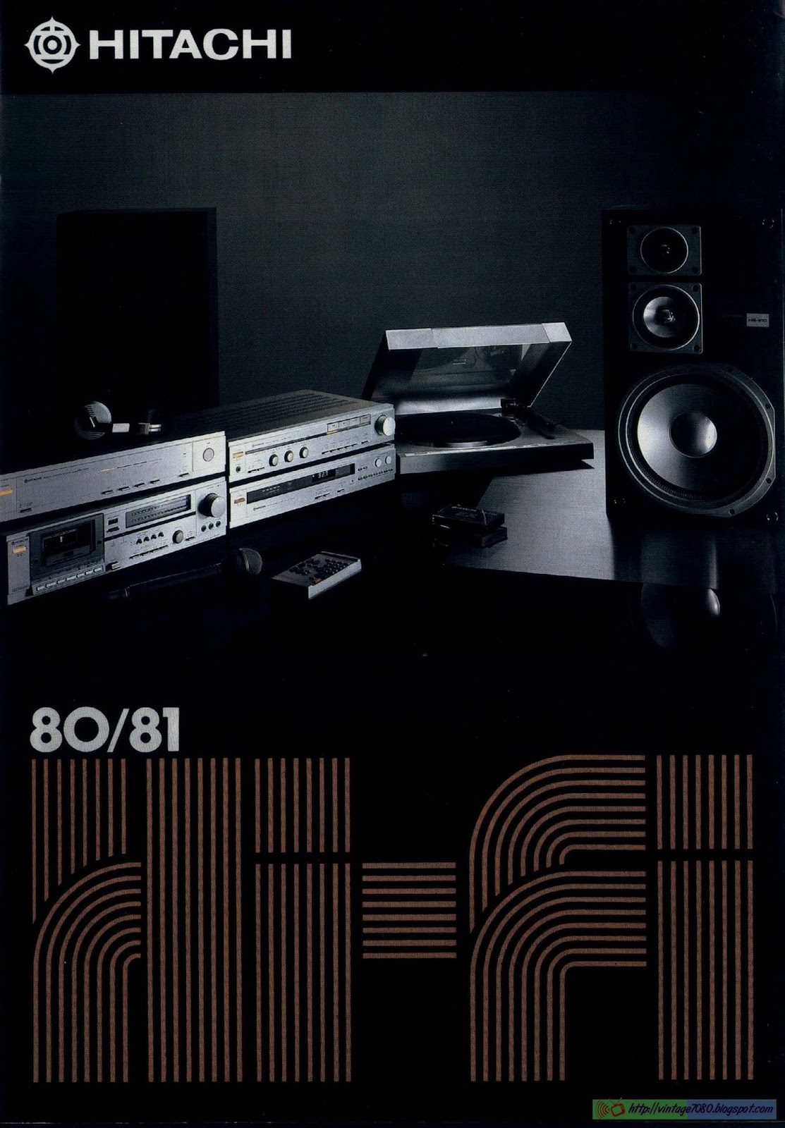 Vintage 70 80: Hitachi 06 - Catálogo 1980-1981