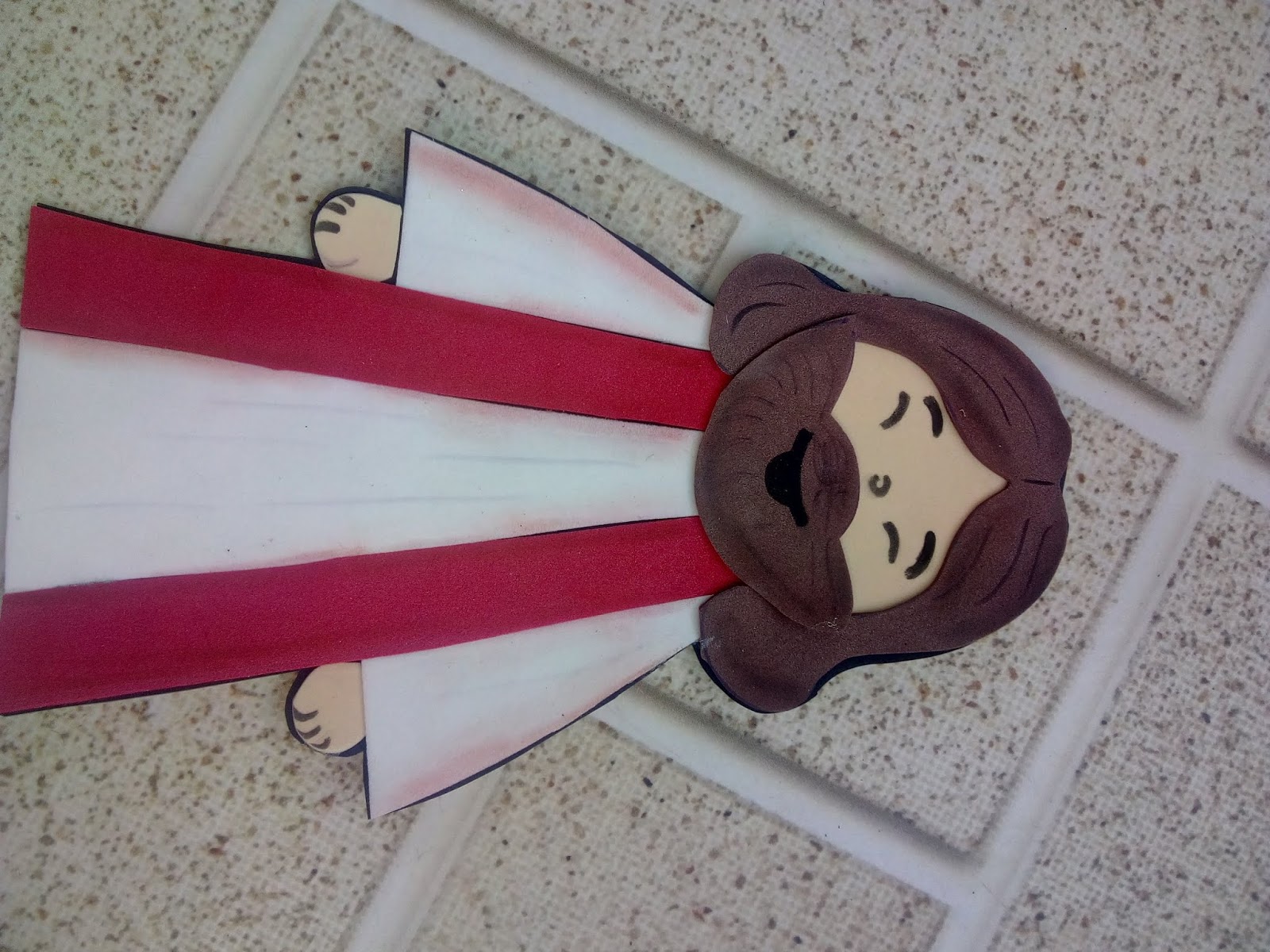 Artes: Moldes de Jesus e discípulos para você usa em sua pregação.