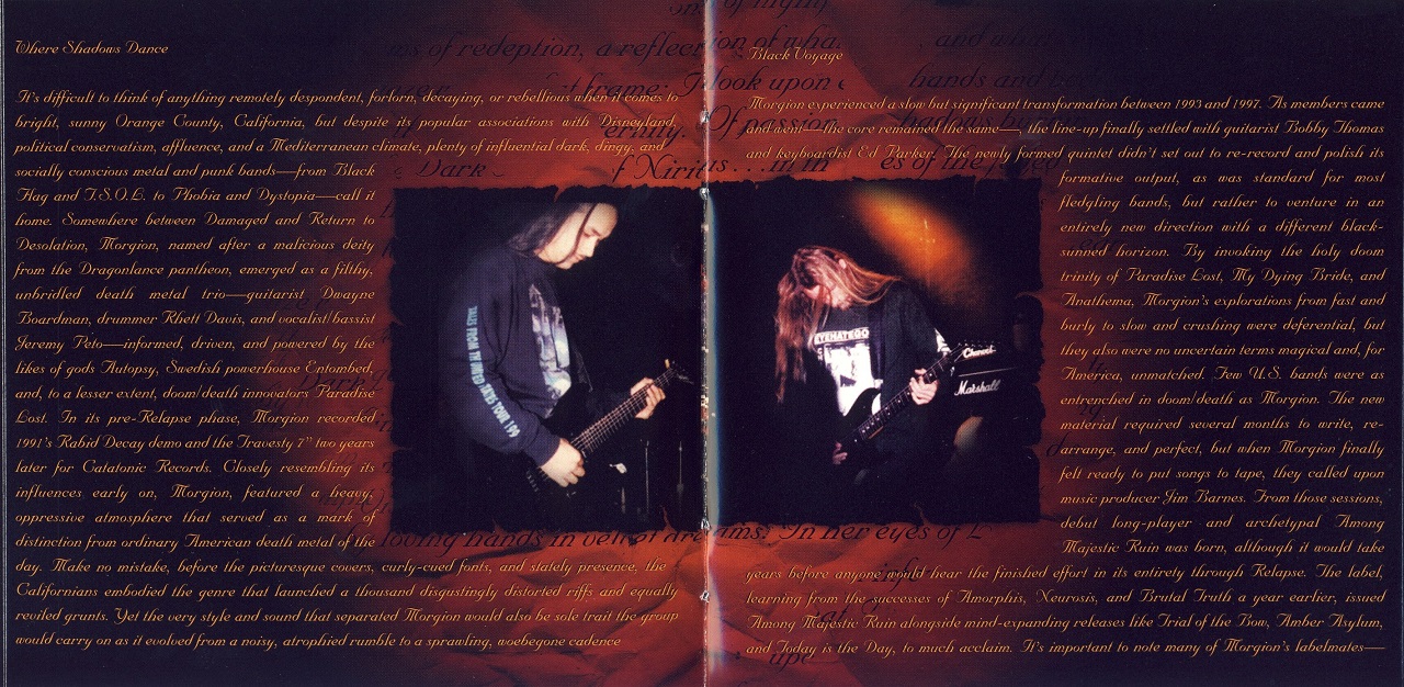 Cries from the Quiet World: Morgion "The Relapse Collection"