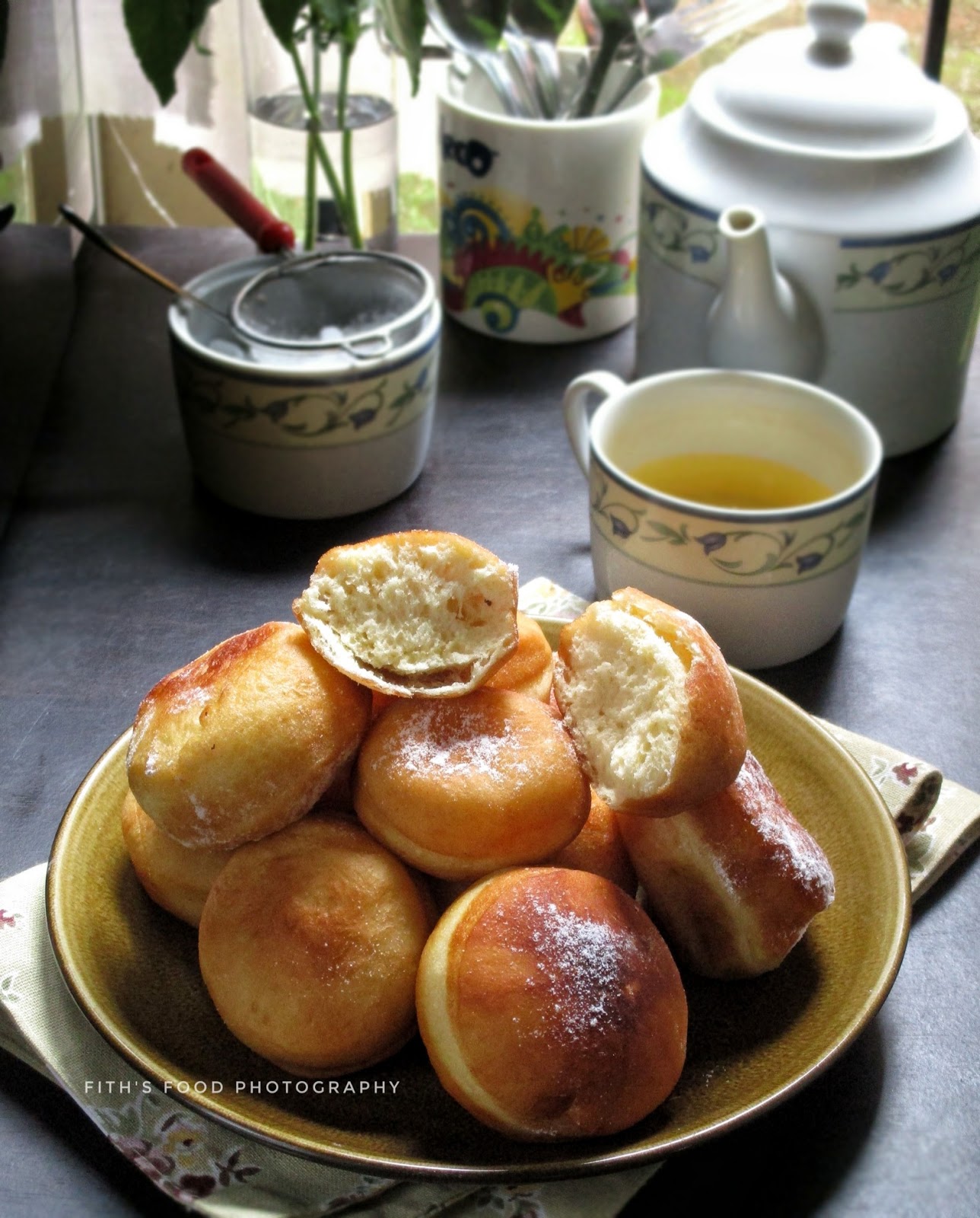 fith's Kitchen: Roti Goreng Tape Singkong ( donat Ekspres Tanpa Proafing)